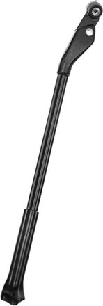 Generic Mountainbike-Fu&szlig;st&uuml;tze, Schnellspanner-Stativ aus Aluminiumlegierung, Auto-Kick, Seite for Outdoor-Sportarten(Black)