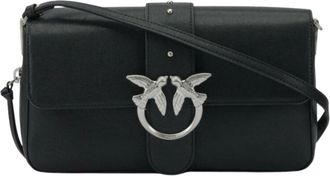 Pinko Pinko, Femme, Sacs, Noir, Taille: ONE Size Love One Slouchy Zip Classic V