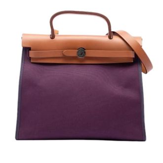 Herm&egrave;s Pre-owned Herbag Zip 31 - - Pre-owned - Damen - Lila - ONE SIZE