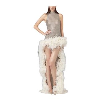 Giuseppe Di Morabito Femme, Robes, Beige, Taille: 40 FR Robes de soir&eacute;e