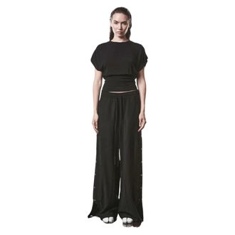 Thom Krom Femme, Pantalons, Noir, Taille: 36 FR W TS 624 Pantalons de surv&ecirc;tement