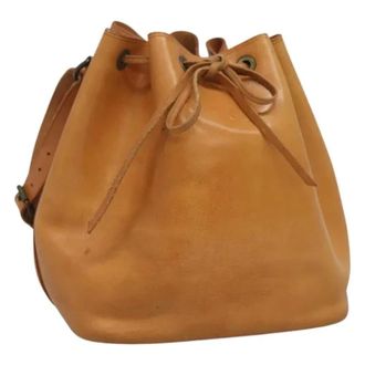Louis Vuitton Pre-owned Cuir sacs-louis-vuitton - Femme - Pre-owned - Beige - Taille: ONE Size
