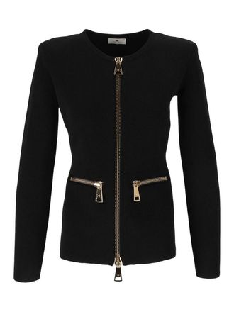 Elisabetta Franchi Cardigan - Schwarz