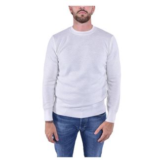 KANGRA Rundhals-Strickpullover - - Knitwear - Herren - Wei&szlig; - L