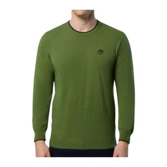 North Sails Girocollo Logo Sweater - - Knitwear - Herren - Gr&uuml;n - 3XL