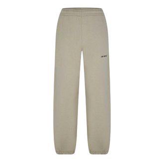 Off-white Off White - Diagonal Jogginghosen f&uuml;r Herren (Dunkel-Sandfarben)