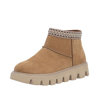 Rieker Damen W2074 Kurzstiefel, braun 24, 43 EU