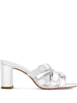 Bernardo Bernardo 1946 76mm Bea strappy sandals - Silber