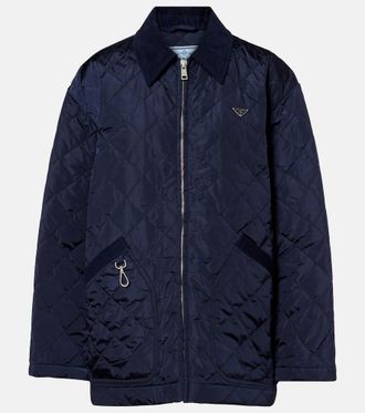 Prada Veste matelass&eacute;e en Re-Nylon