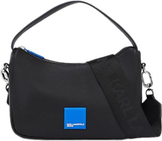 Karl Lagerfeld Karl Lagerfeld Jeans, Damen, Box Logo Soft Crossbody, Schwarz, One size