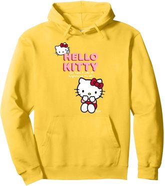 Hello Kitty Bright Day Peace Love Sweet Friendship Classic Pullover Hoodie
