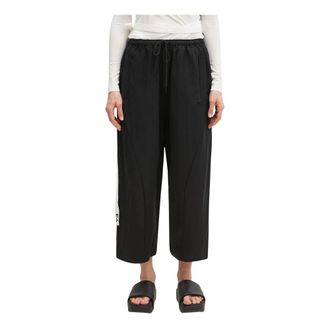 Yohji Yamamoto Elastische Cropped Hose - - Trousers - Damen - Schwarzk - S