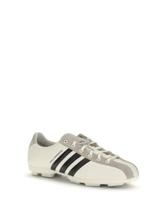 Yohji Yamamoto Mens Field Sneakers Owhite-Black-Lbrown Owhite/black/lbrown