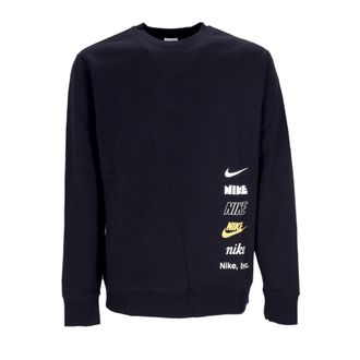 Nike Sweatshirt mit Rundhalsausschnitt - - Sport - Herren - Schwarzk - XL