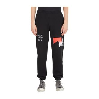 One Of These Days Sweatpants - - Trousers - Herren - Schwarzk - XL
