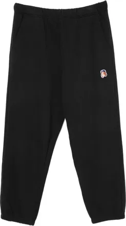 Chocoolate pantalon de jogging à patch logo - Noir