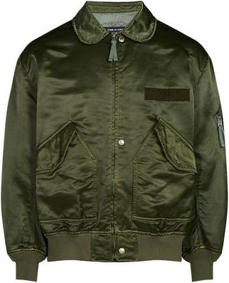 Comme Des Gar&ccedil;ons Veste droite col classique en coton m&eacute;lang&eacute;