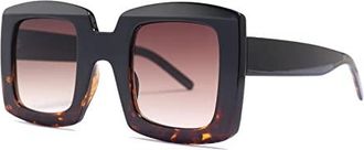 Generic Lunettes de soleil carrées pour hommes et femmes pour tir de rue vacances en plein air plage pare-soleil (couleur : D, taille : moyen) 2026, C, Taille