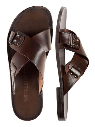 Mey & Edlich Herren X-Sandale braun 40, 41, 42, 43, 44, 45, 46