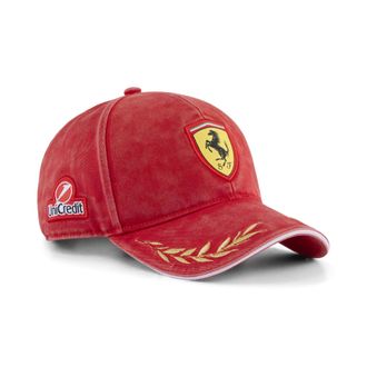 Puma Casquette de baseball Replica Monza Lewis Hamilton Scuderia Ferrari HP, Accessoires, Rouge, OSFA