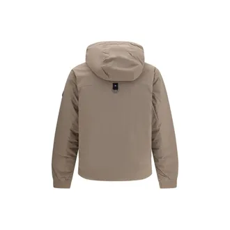 Moose Knuckles Mens Beige Nylon Full-Length Jacket Clothing