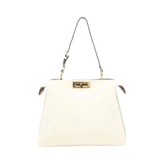 Fendi Sac &agrave; main Vintage Pre-owned - Femme - Pre-owned - Blanc - Taille: ONE Size