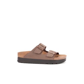 Birkenstock Femme, Chaussures, Brun, Taille: 36 EU Arizona Flex Platform Birko-Flor