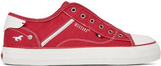 Mustang Jeans Mustang Sneakers aus Stoff 1272-402 Rot
