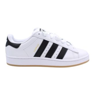 adidas Retro Campus Sneakers Wei&szlig; Schwarz - - Sport - Herren - Wei&szlig; - 37 1/3 EU