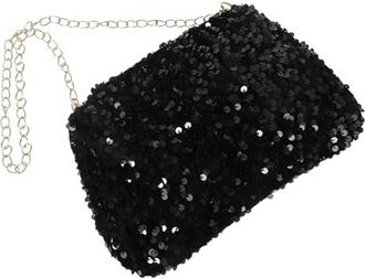 BESPORTBLE Sac à Main Mini Pailleté avec Bandoulière Réglable Petit Sac à Sequins pour Femmes Pochette Soirée Élégante pour Fêtes et Événements
