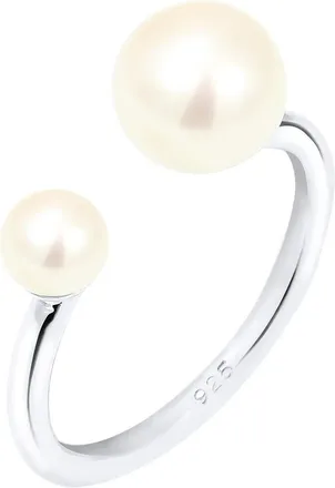 Elli Ring Damen mit Süßwasserperlen in 925 Sterling Silber