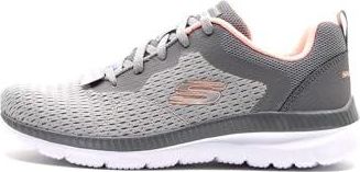 Skechers Zapatillas Deportivas Mujer Bountiful Gris, Chaussure de Piste dathlétisme