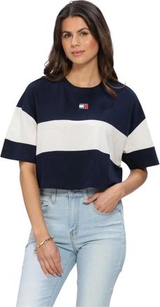 Tommy Jeans Damen, Oberteile, Mehrfarbig, XSGr&ouml;&szlig;e