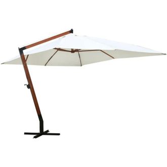 vidaXL Parasol 300 x 400 cm Blanc