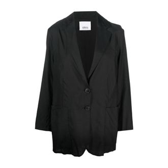 Erika Cavallini Semi Couture Blazerjacke - - Jackets - Damen - Schwarzk - M