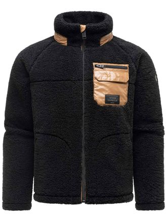 Stone Harbor Herren Teddyjacke Sorees - Sherpa-Fleeceblouson mit Steppfutter