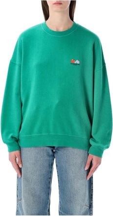 American Vintage Femme, Sweatshirts et sweats &agrave; capuche, Vert, Taille: 38 FR Atubay SweaT-shirt