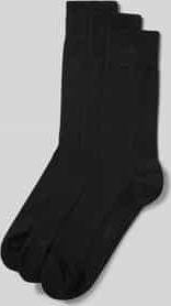 Falke Socken mit geripptem Abschluss im 3er-Pack