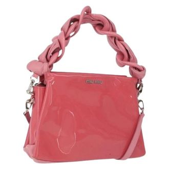 Miu Miu Sac &agrave; main Pre-owned - Femme - Pre-owned - Rose - Taille: ONE Size
