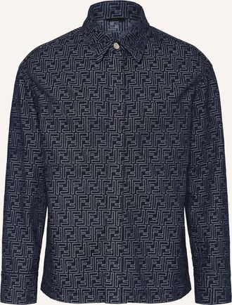 Fendi Jeans-Overjacket blau