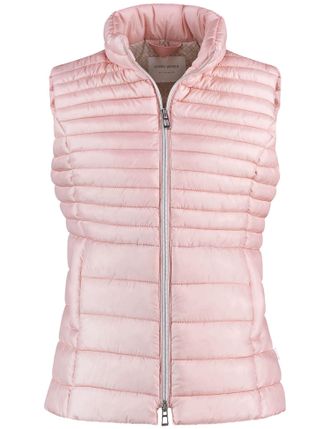 Gerry Weber Damen Taillierte Steppweste &auml;rmellos unifarben Ros&eacute; 46