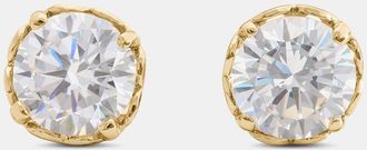 Kate Spade New York Kate Spade That Sparkle Ohrringe, Rund f&uuml;r Frauen in Klar/Gold | Kubikzirkonie