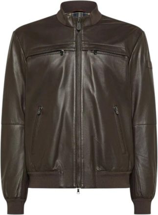 Peuterey Homme, Vestes, Brun, Taille: L Sands Leather WS 08-494