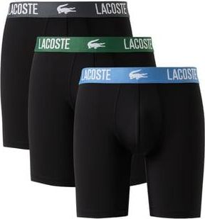 Lacoste Lot de 3 boxers &agrave; ceinture logotyp&eacute;e