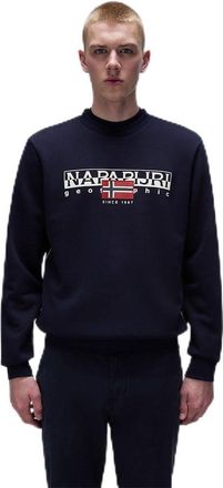 Napapijri Herren Aylmer Sweatshirt Sudaderas, Blau, M
