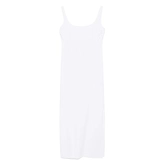 Fisico Langes Jerseykleid - - Dresses - Damen - Wei&szlig; - L