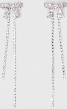 Maje Schleifenohrringe Mit Strass - Kristall - Maje