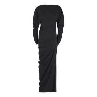Cortana Zeitloser Maxikleid - - Dresses - Damen - Schwarzk - M