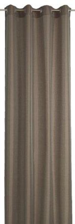 Neutex Deko Trends Solid 8022 01 080 Oesenschal mit 8 Oesen, braun