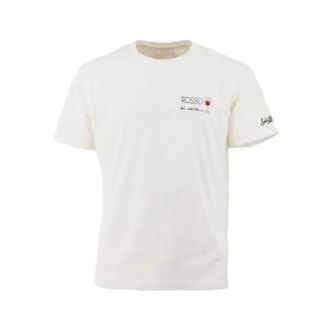 MC2 Saint Barth T-shirt &agrave; col rond - Homme - Tops - Blanc - Taille: S